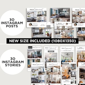 120 Price Improvement Social Media Posts Real Estate Price Reduction ...