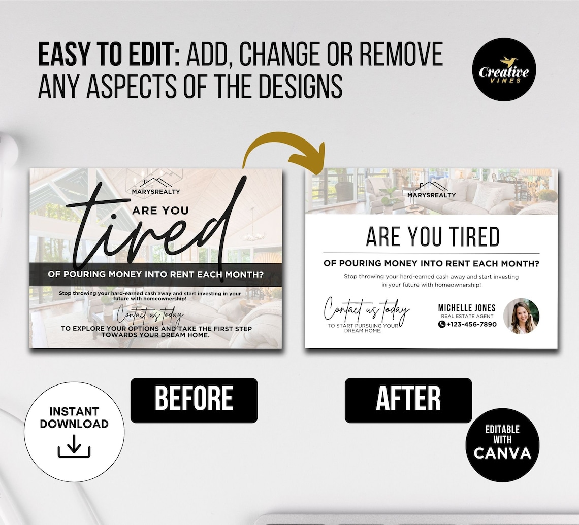 Real Estate Farming Postcard Bundle Prospecting Postcard Bundle Lead ...