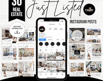 20 Just Listed Social Media Posts | Just Listed Instagram Posts | Real ...