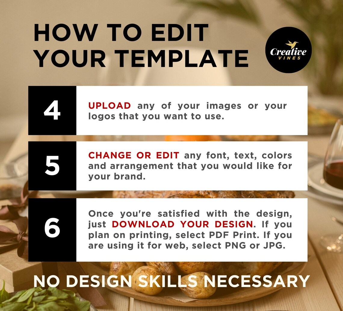 Happy Thanksgiving Postcard Template Postcard Thanksgiving Real Estate ...