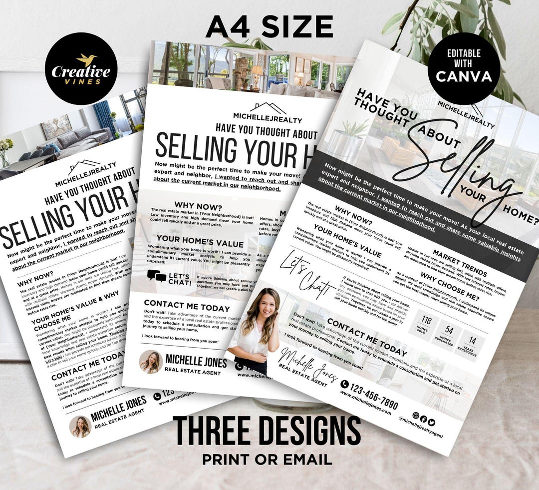 Thinking of Selling Flyer Have You Thought About Selling Your Home ...