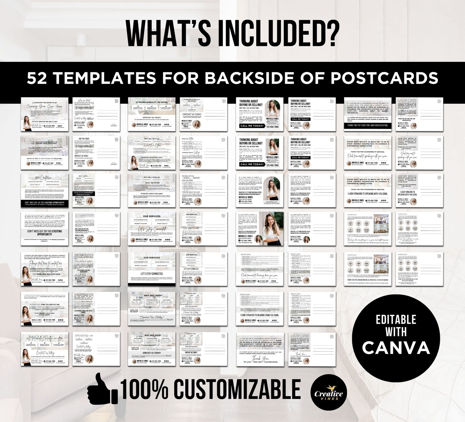 Real Estate Farming Postcard Bundle Prospecting Postcard Bundle Lead ...