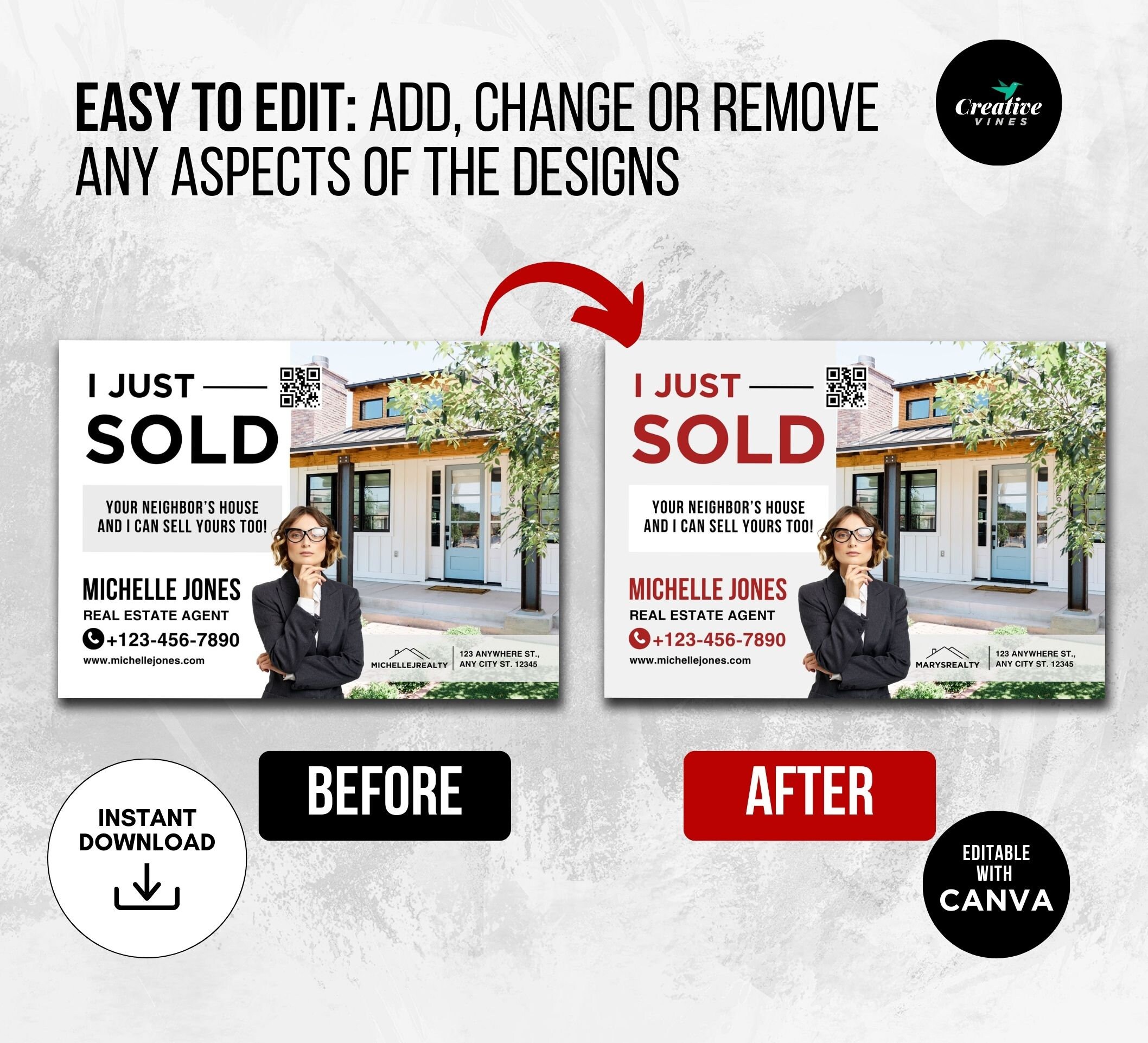 Just Sold Postcards I Just Sold Your Neighbors House Postcard Real ...