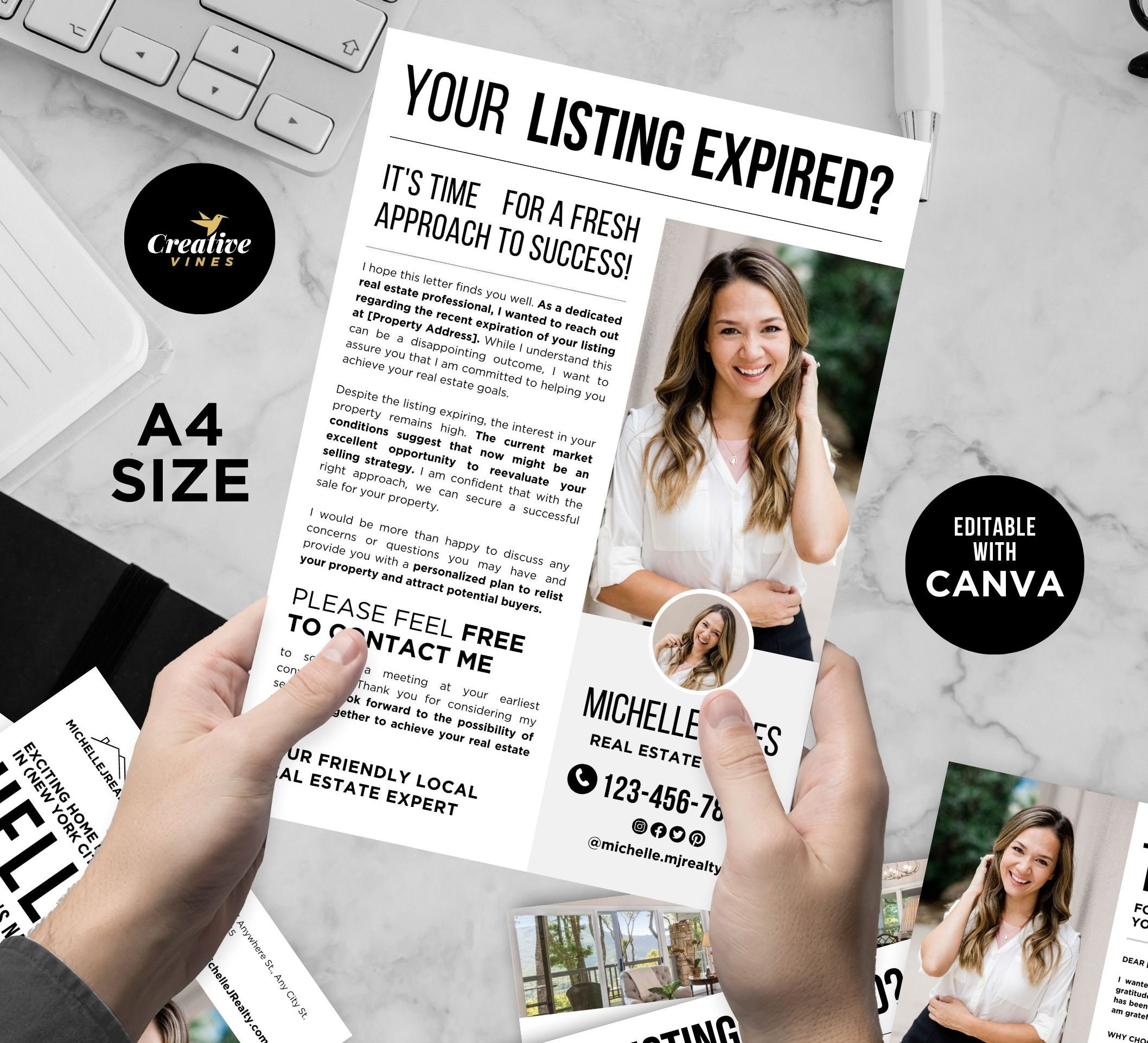 Real Estate Marketing Letter Bundle Real Estate Marketing Template ...