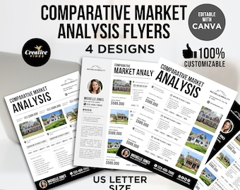 Comparative Market Analysis Flyer CMA Handout Real Estate CMA Flyer ...