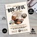 Halloween Real Estate Flyer Boo-tiful Homes for Sale Agent Marketing ...