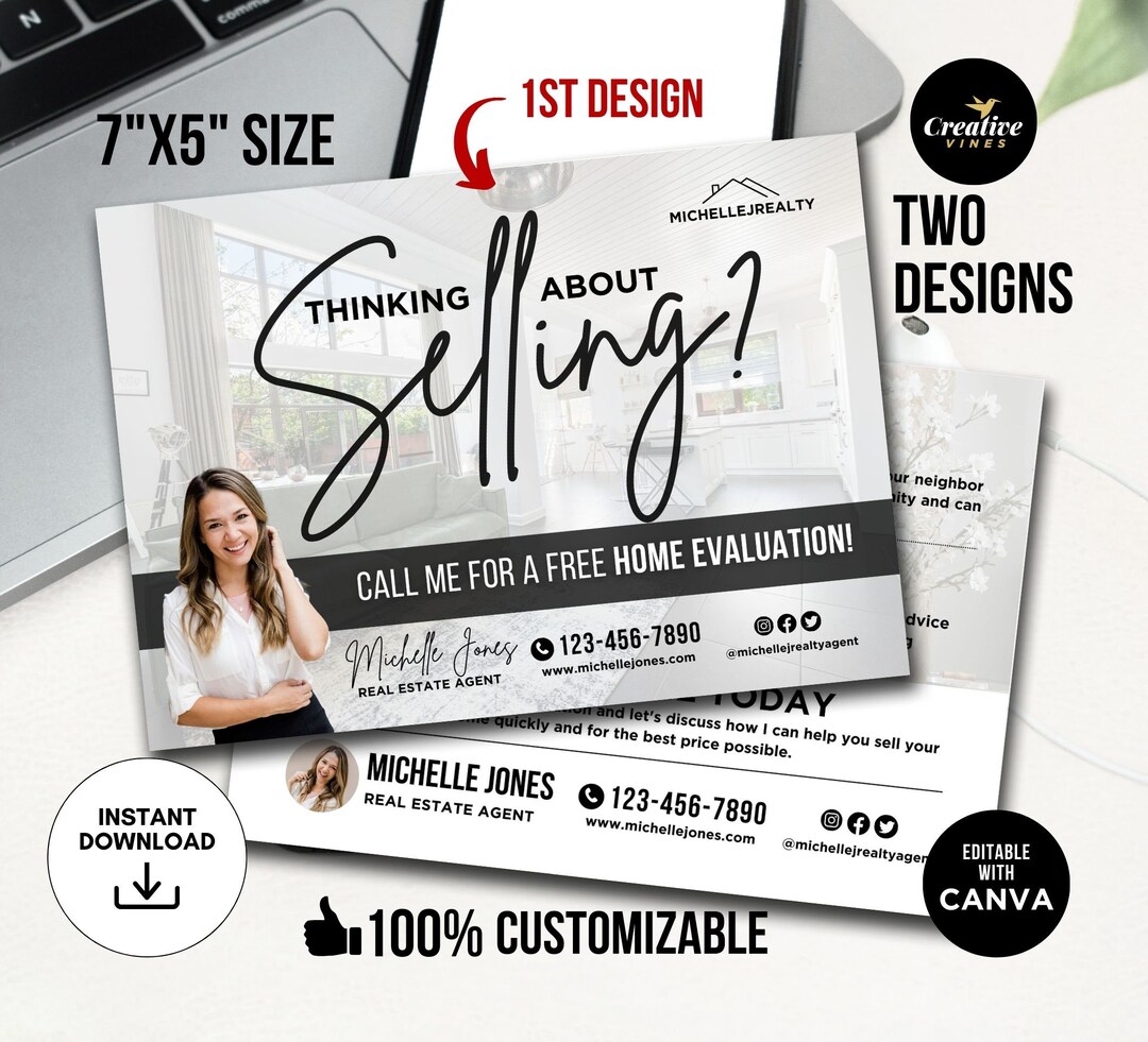 Thinking of Selling Postcard, Thinking of Selling Home Postcard, Real ...