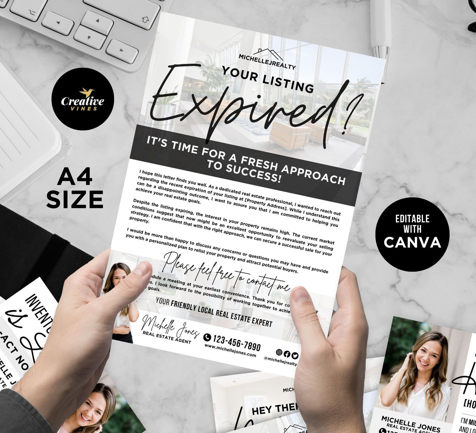 Real Estate Prospecting Letter, Prospecting Letter Bundle, Real Estate ...
