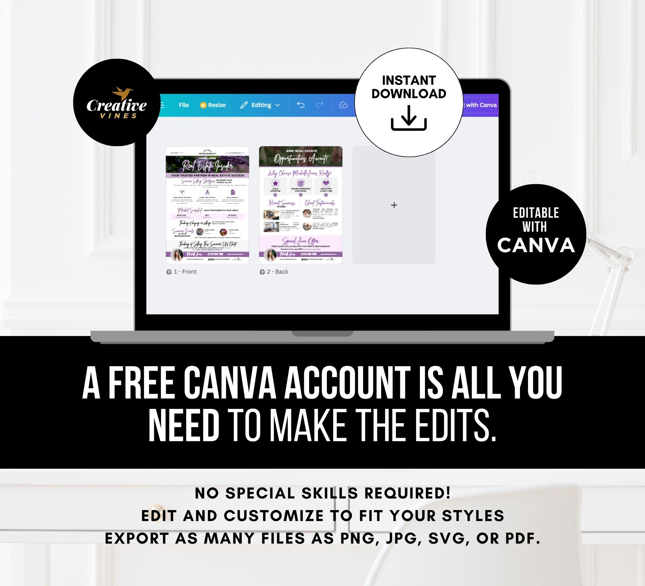 2025 Real Estate June Newsletter Flyer June Real Estate Newsletter ...