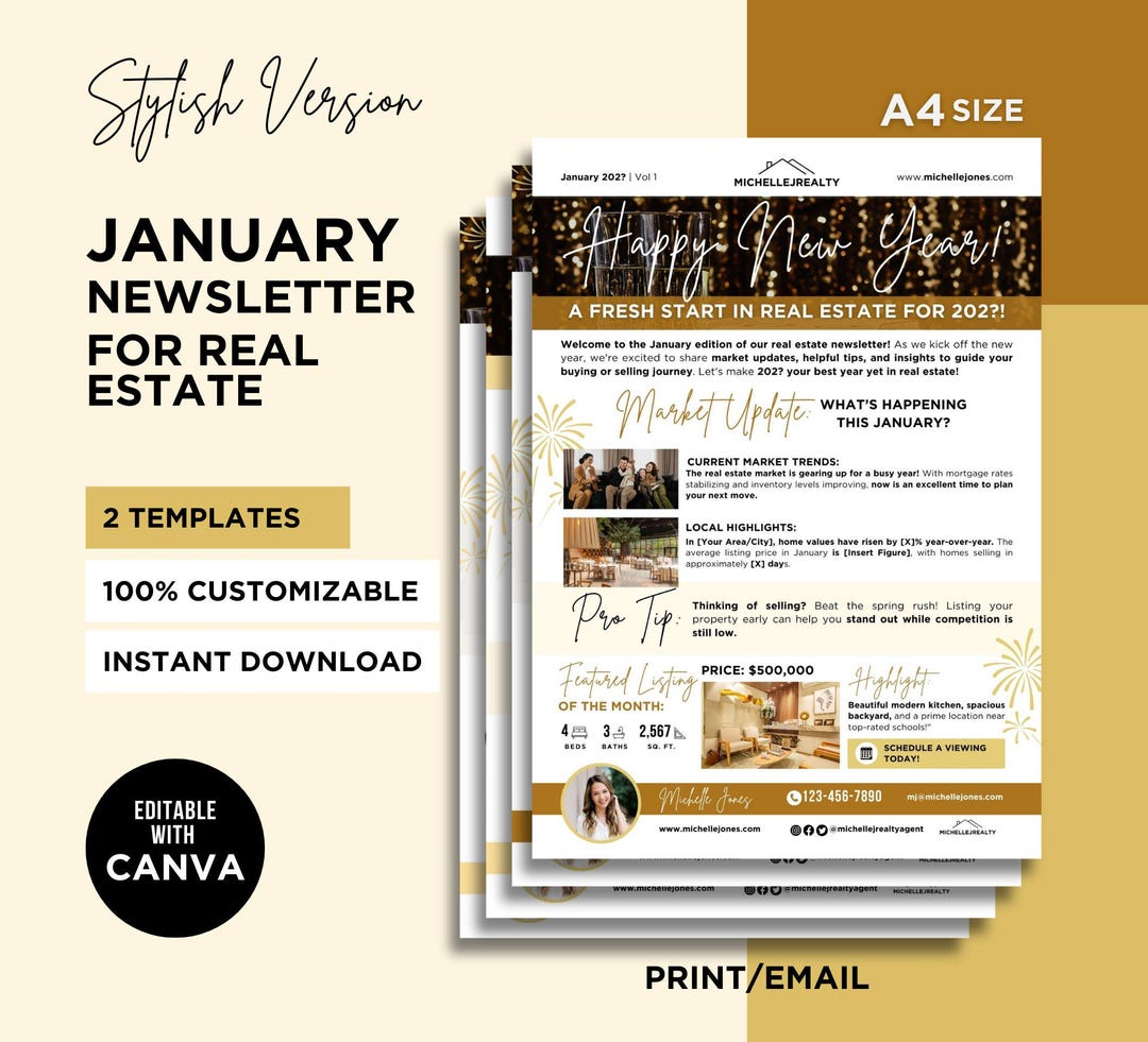 2026 Real Estate January Newsletter 2025 Real Estate January Newsletter ...