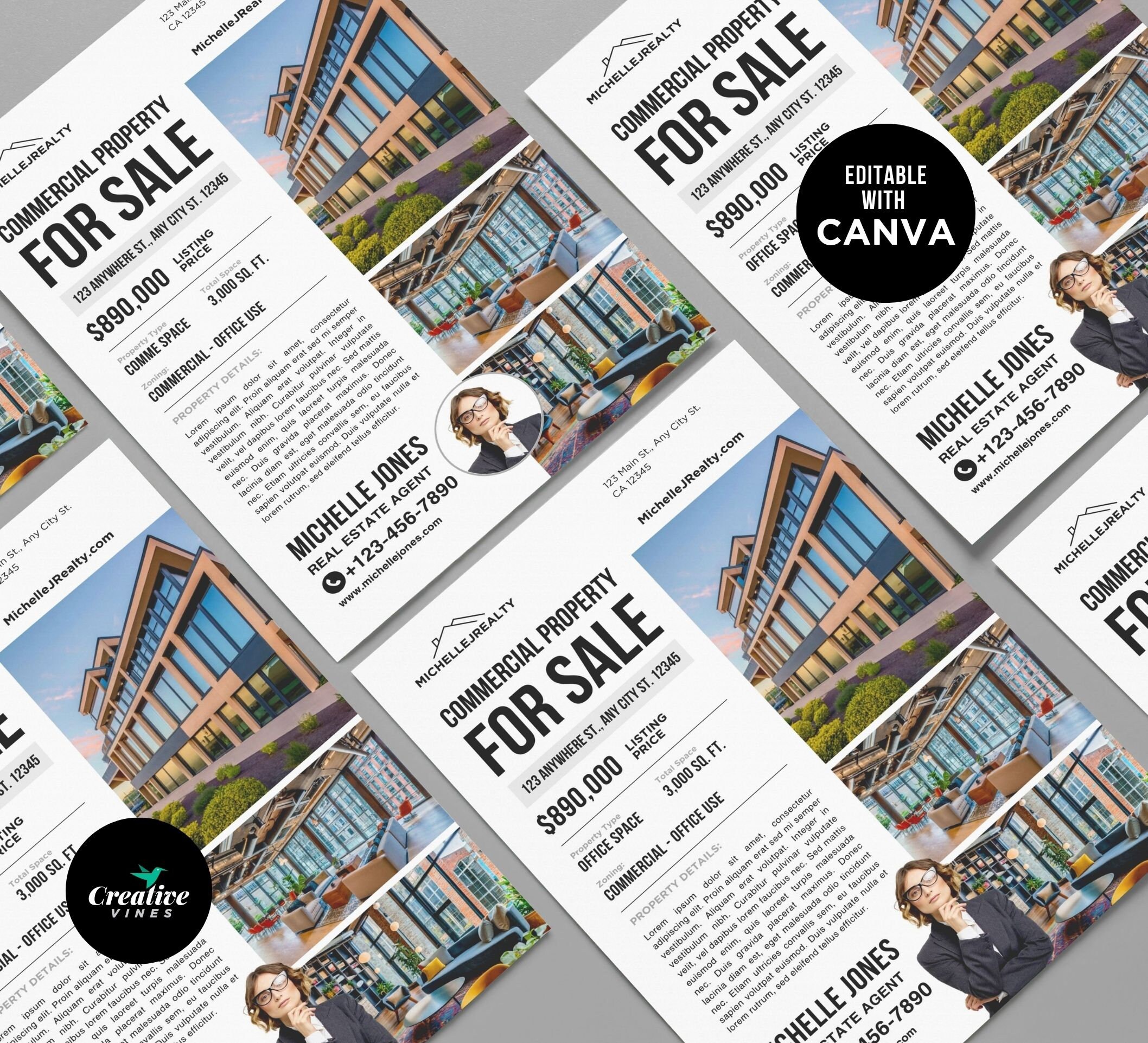 Commercial Property for Sale Flyer Commercial Real Estate Flyer Flyer Template Commercial ...
