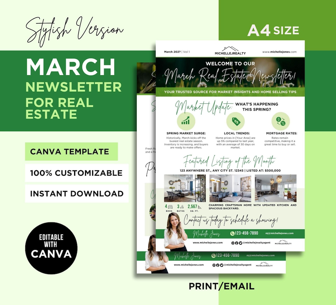 2026 Real Estate March Newsletter 2025 Real Estate March Newsletter ...