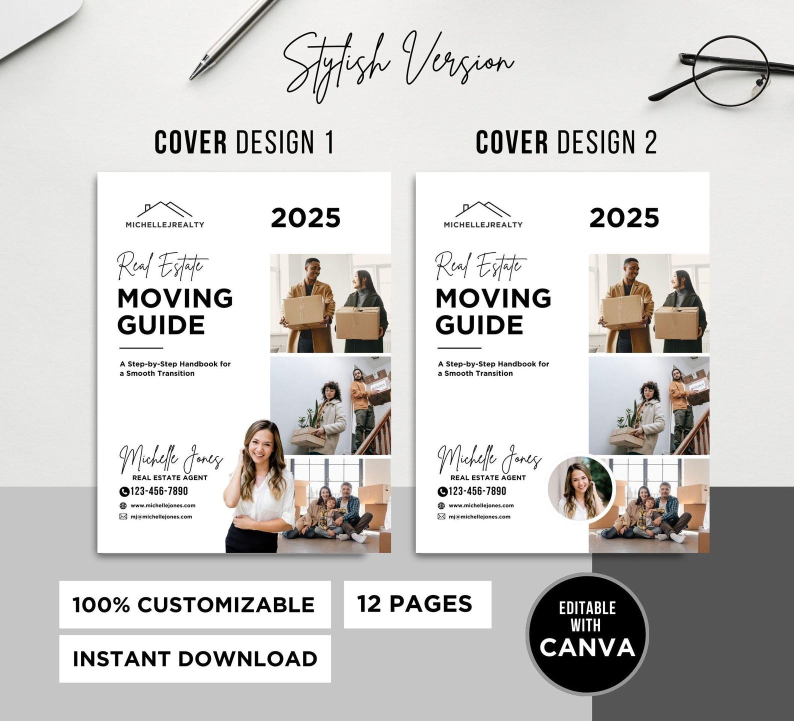 Real Estate Moving Checklist Realtor Moving Guide Moving Checklist ...