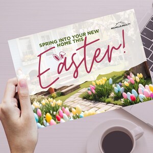 Real Estate Happy Easter Postcard Happy Easter Real Estate Postcard ...
