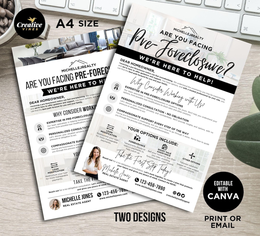 Real Estate Pre-foreclosure Letter Real Estate Pre-foreclosure Letter ...