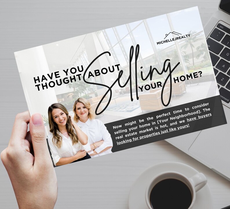Co-branded Have You Thought About Selling Your Home Postcard 8.5x5.5 ...