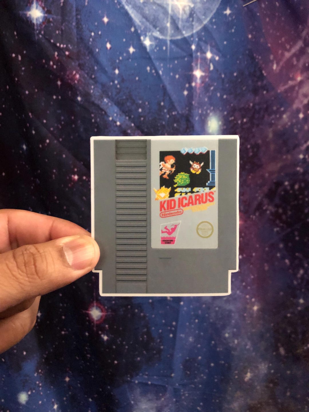 KID ICARUS 2.75x3.0 Sticker, Label, NES Gift, Video Game Sticker! - Etsy