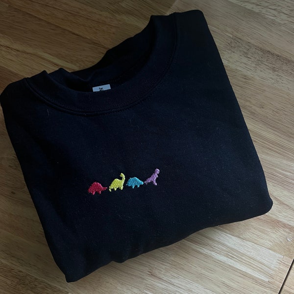 Dinosaur Sweater - Etsy