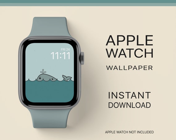 Whale Beach Apple Watch Wallpaper - Etsy