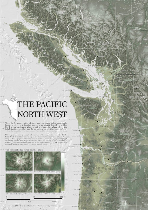Physical Geography Map