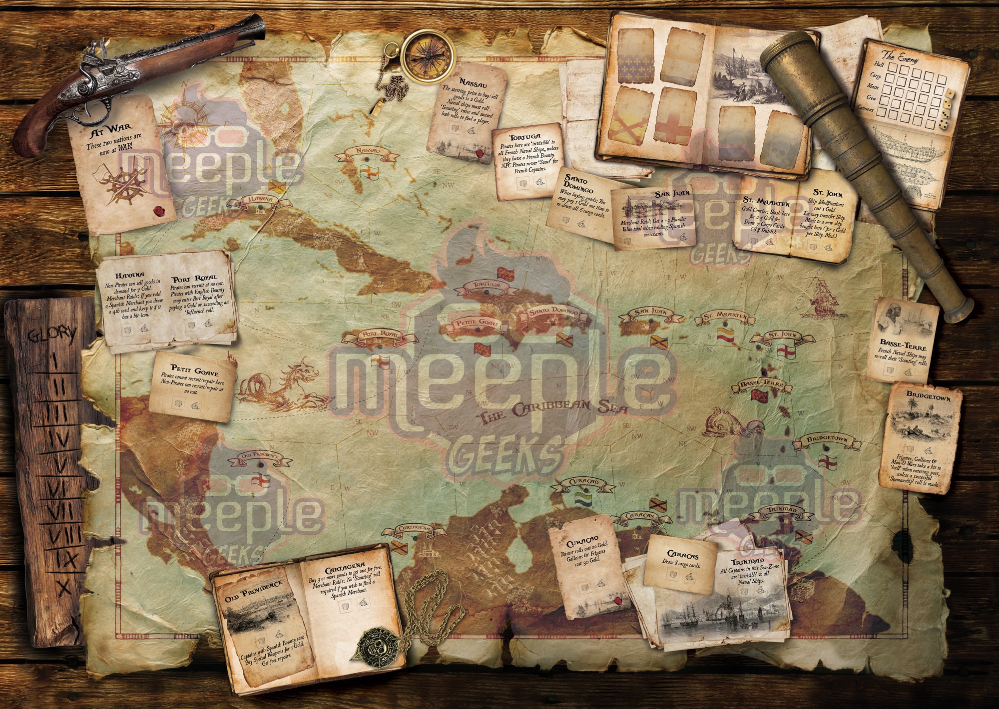 Merchant & Marauders Custom Board - Etsy