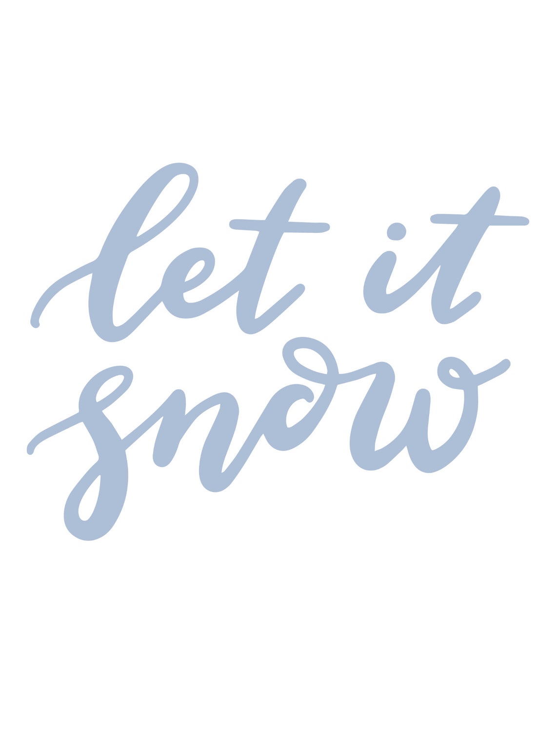 CHRISTMAS Printable Images, Printable Christmas Words - Etsy