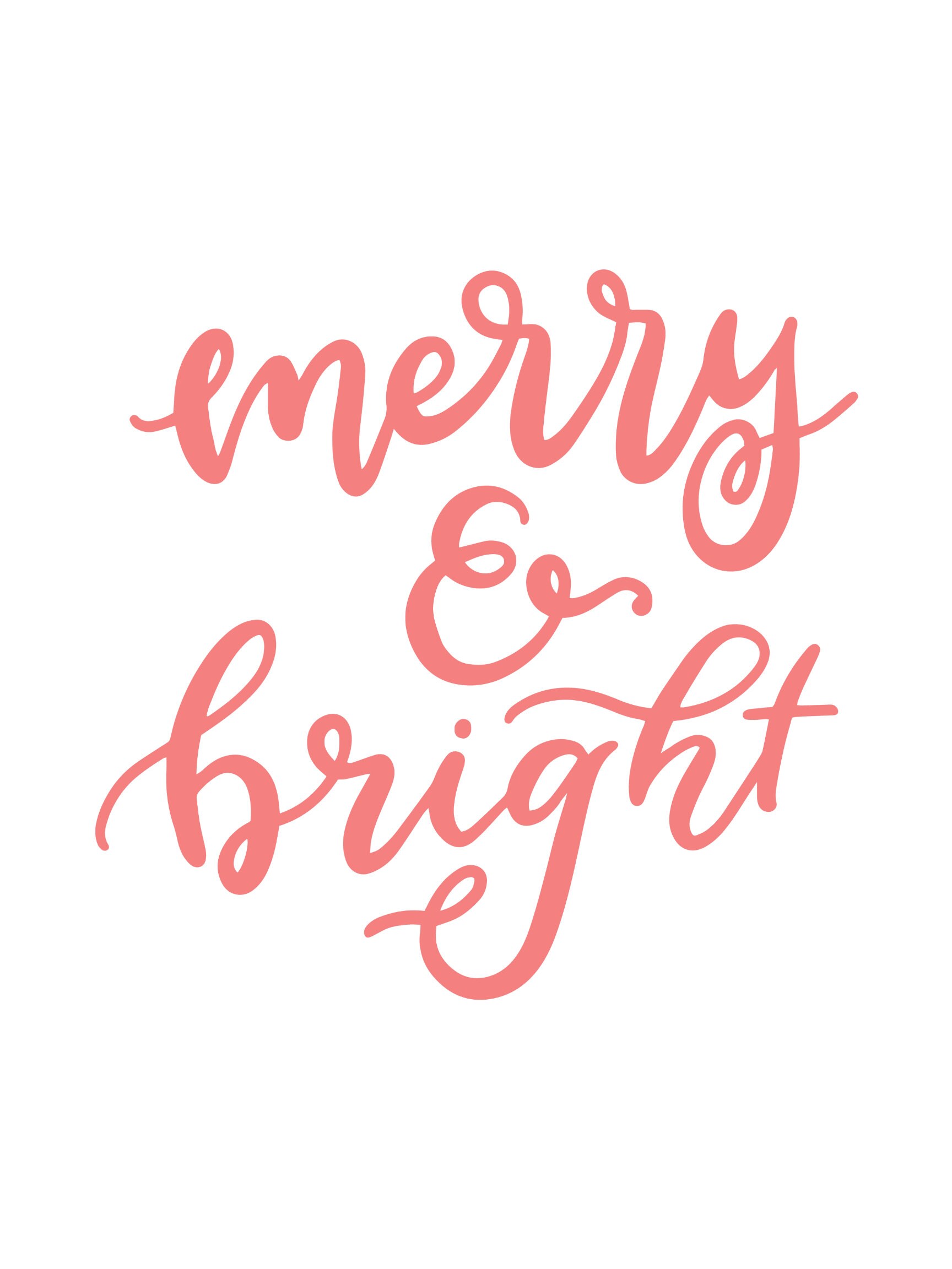 CHRISTMAS Printable Images, Printable Christmas Words - Etsy