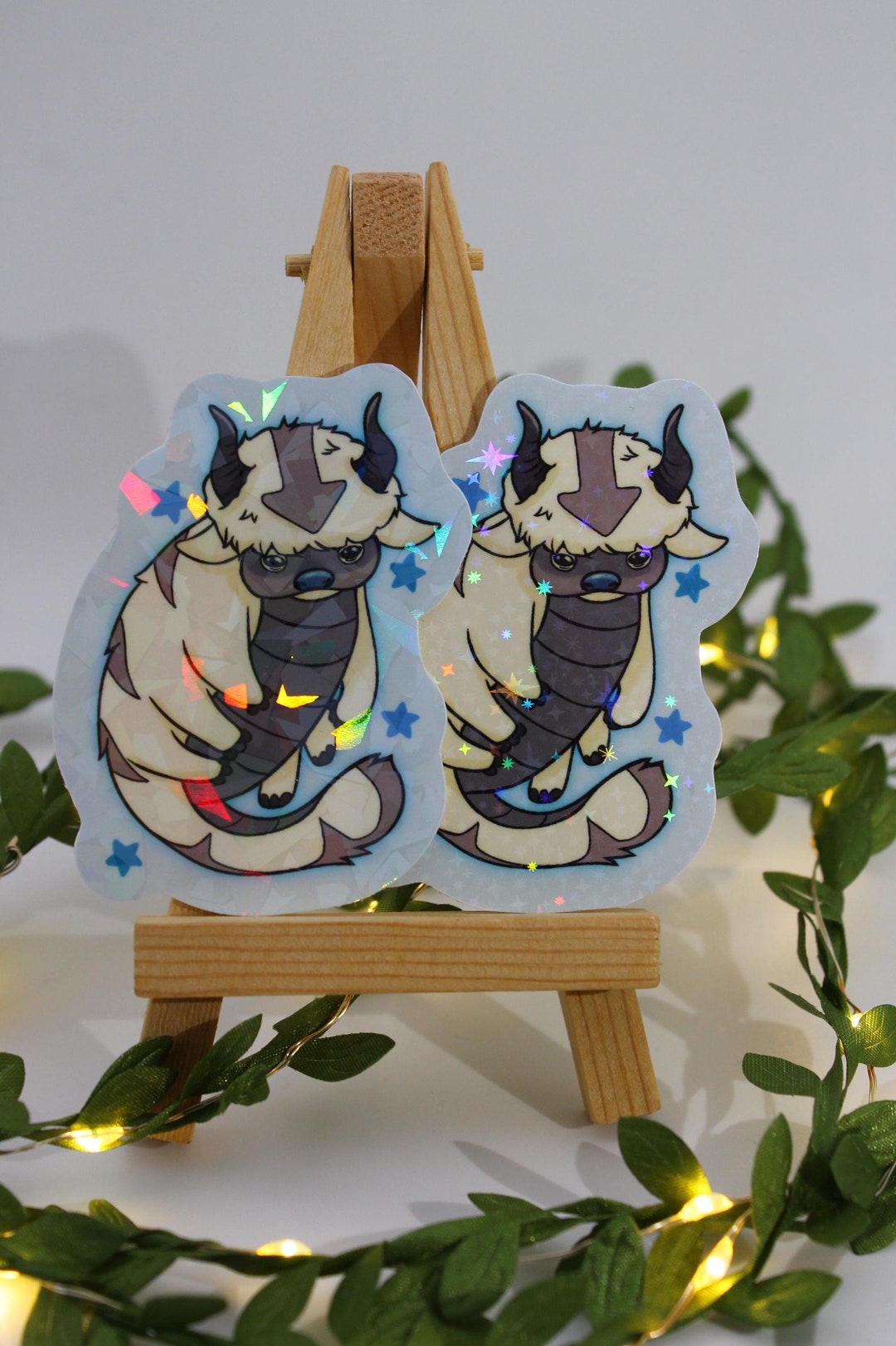 ATLA Sky Bison Glitter Decal for Laptops Phones Tablets Bottles ...