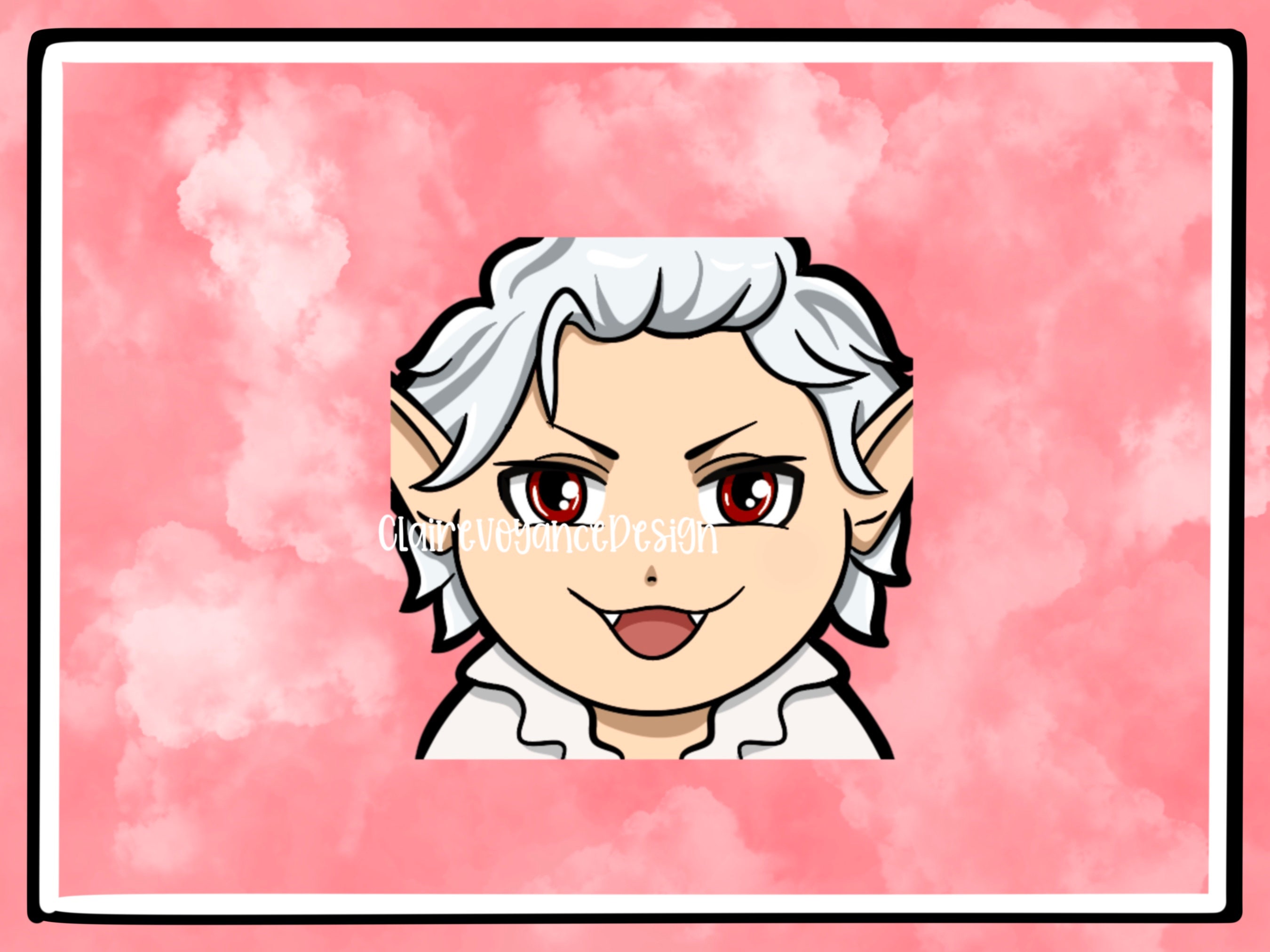 Astarion Emotes Pack Baldurs Gate 3 Twitch Discord Streaming Chibi ...