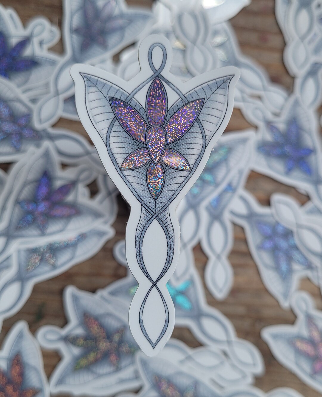 Evenstar Arwen Lord of the Rings Sticker Decal for Laptop Tablet Water ...