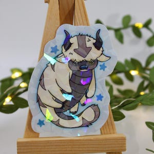 ATLA Sky Bison Glitter Decal for Laptops Phones Tablets Bottles ...