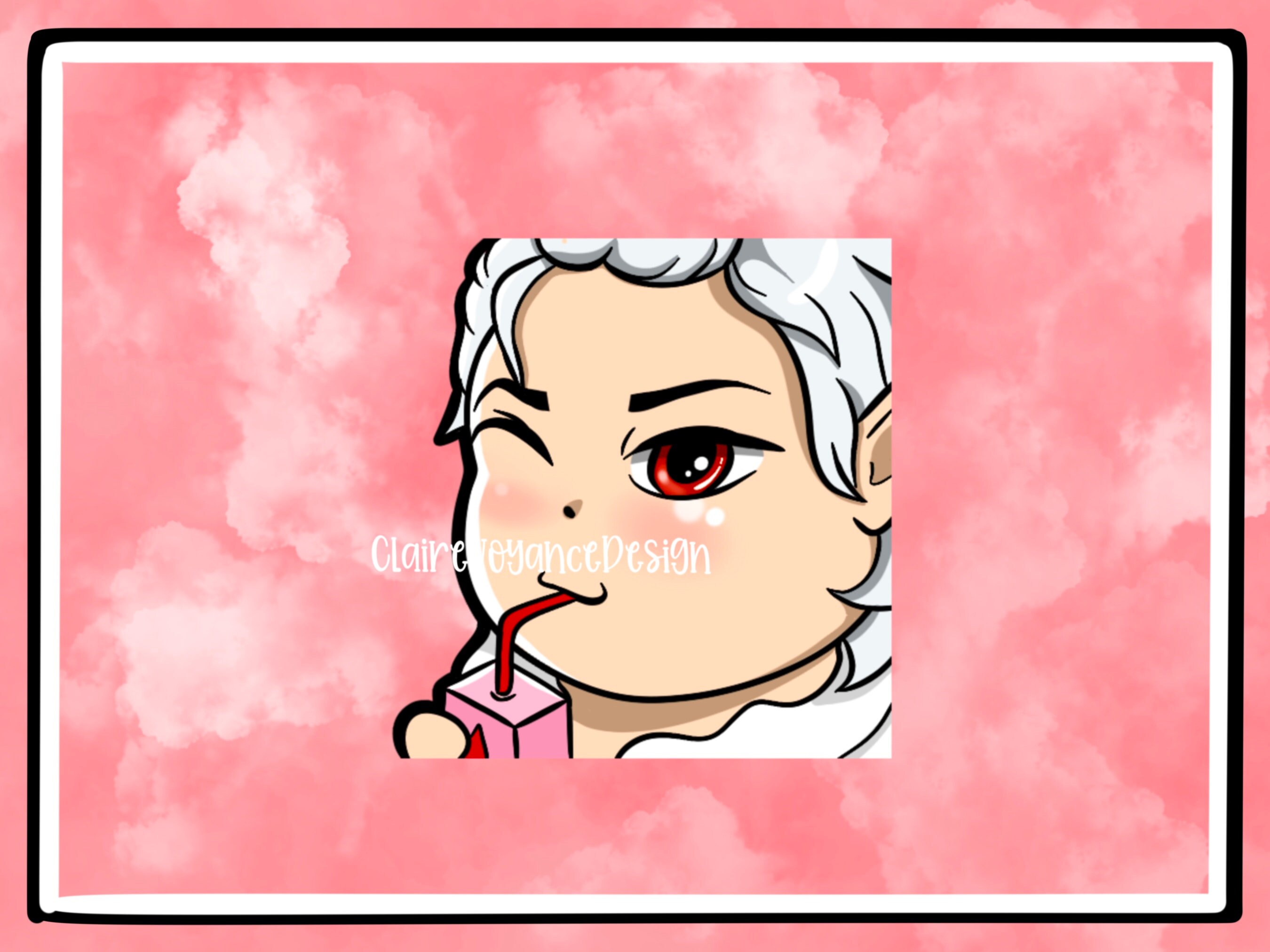 Astarion Emotes Pack Baldurs Gate 3 Twitch Discord Streaming Chibi ...