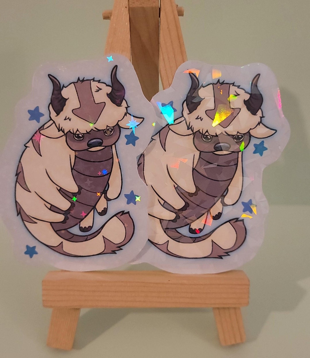 ATLA Sky Bison Glitter Decal for Laptops Phones Tablets Bottles ...