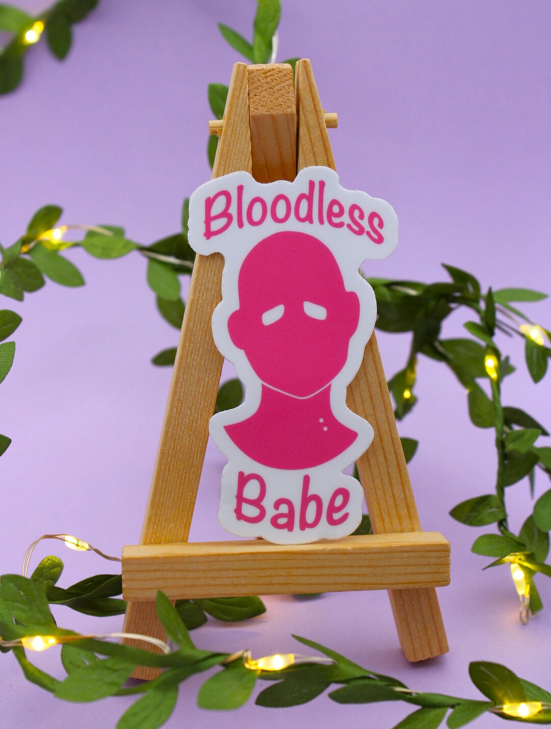 Pink Bloodless Astarion Baldur's Gate 3 Waterproof Vinyl Sticker ...