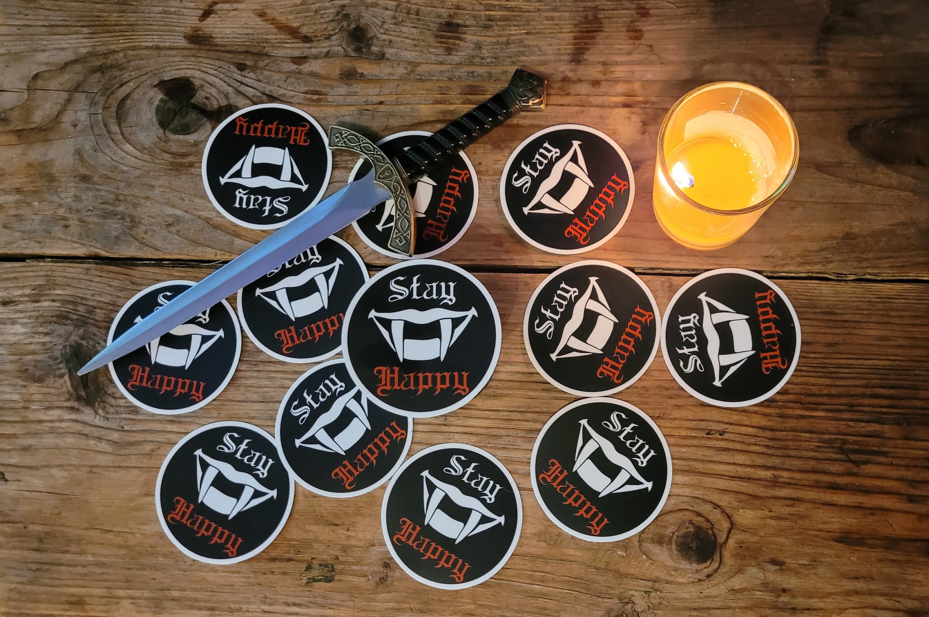 Baldur's Gate 3 Astarion Happy Vampire Vinyl Sticker - Etsy Canada