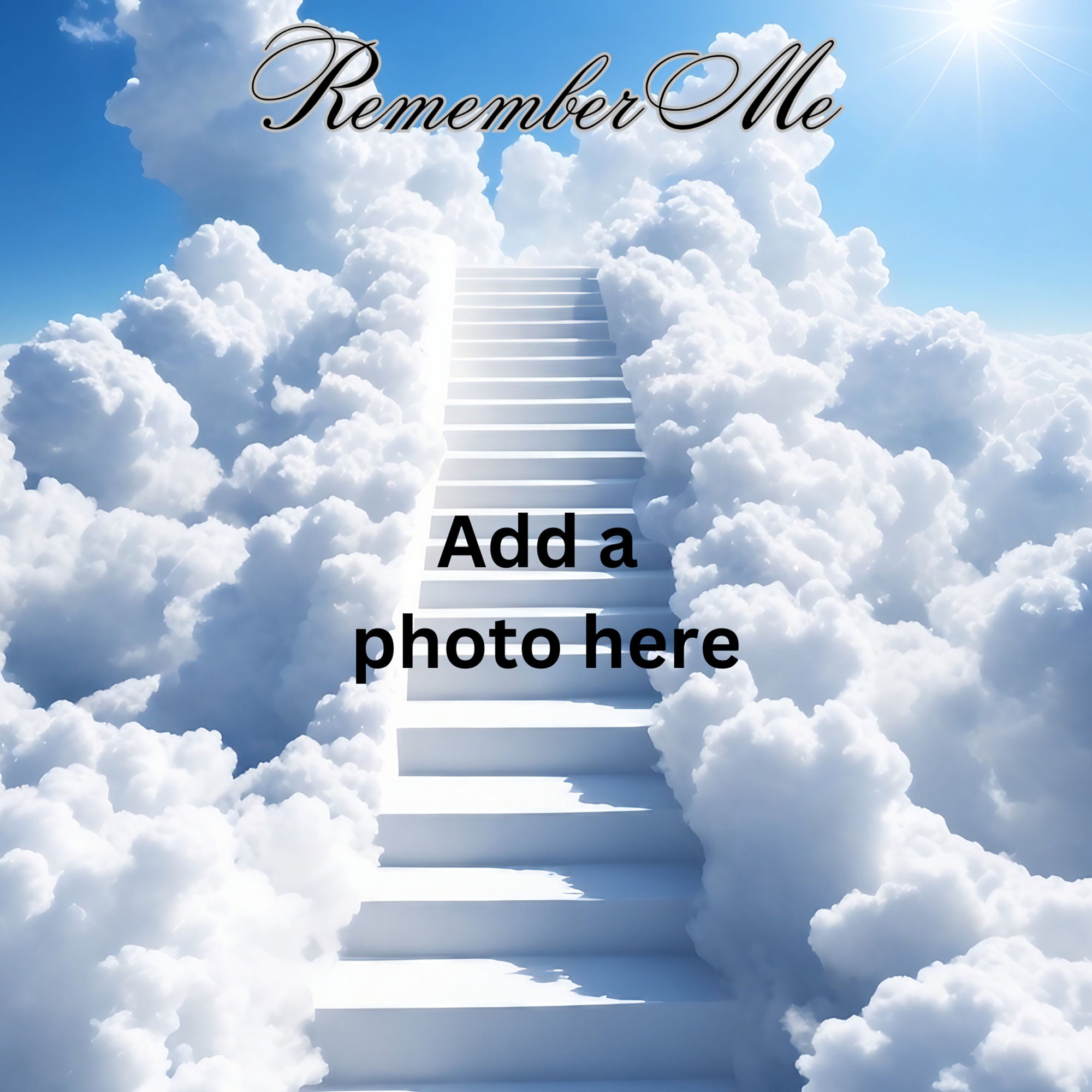 Memorial Background Image, in Loving Memory PNG JPG, Forever in Our ...