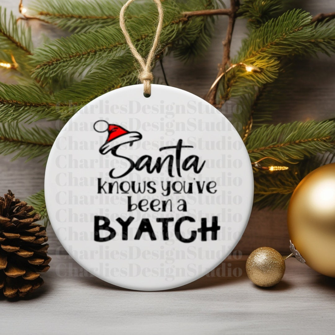 Funny Ornament SVG, Sarcastic Christmas SVG, PNG, Christmas Shirt ...