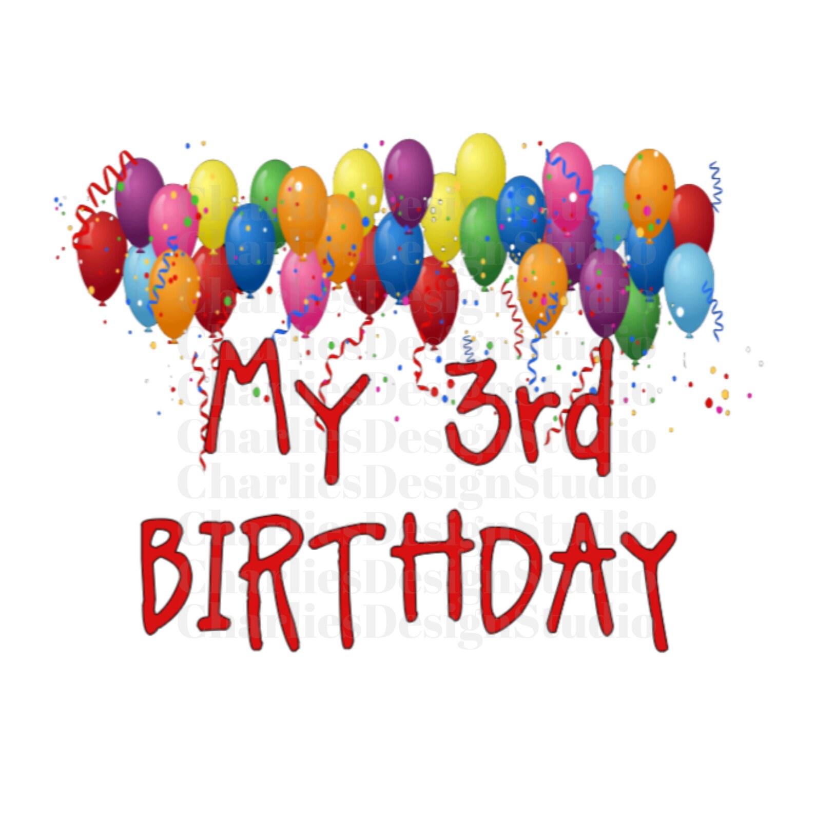 Alles Gute zum Geburtstag PNG JPG Bundle, Kindergeburtstag Bundle, PNG ...