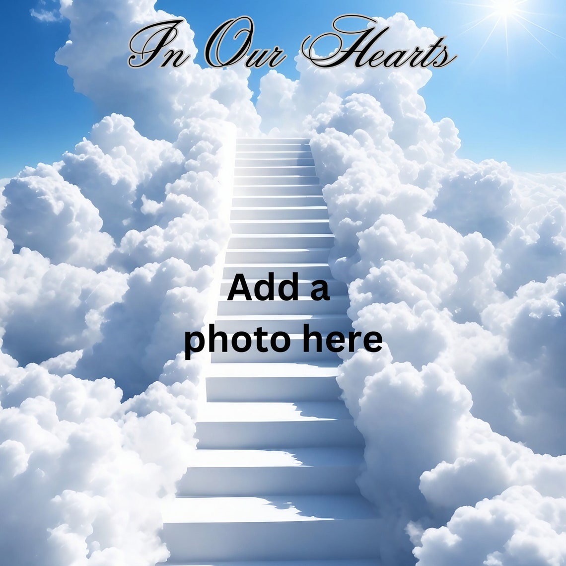 Memorial Background Image, in Loving Memory PNG JPG, Forever in Our ...