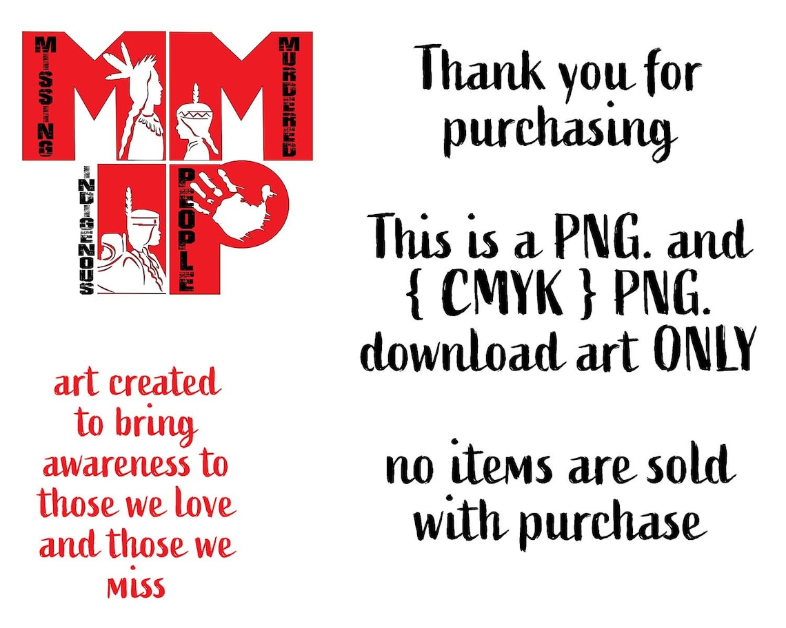 MMIP Art PNG Download Digital Art Missing Murdered Indigenous People ...