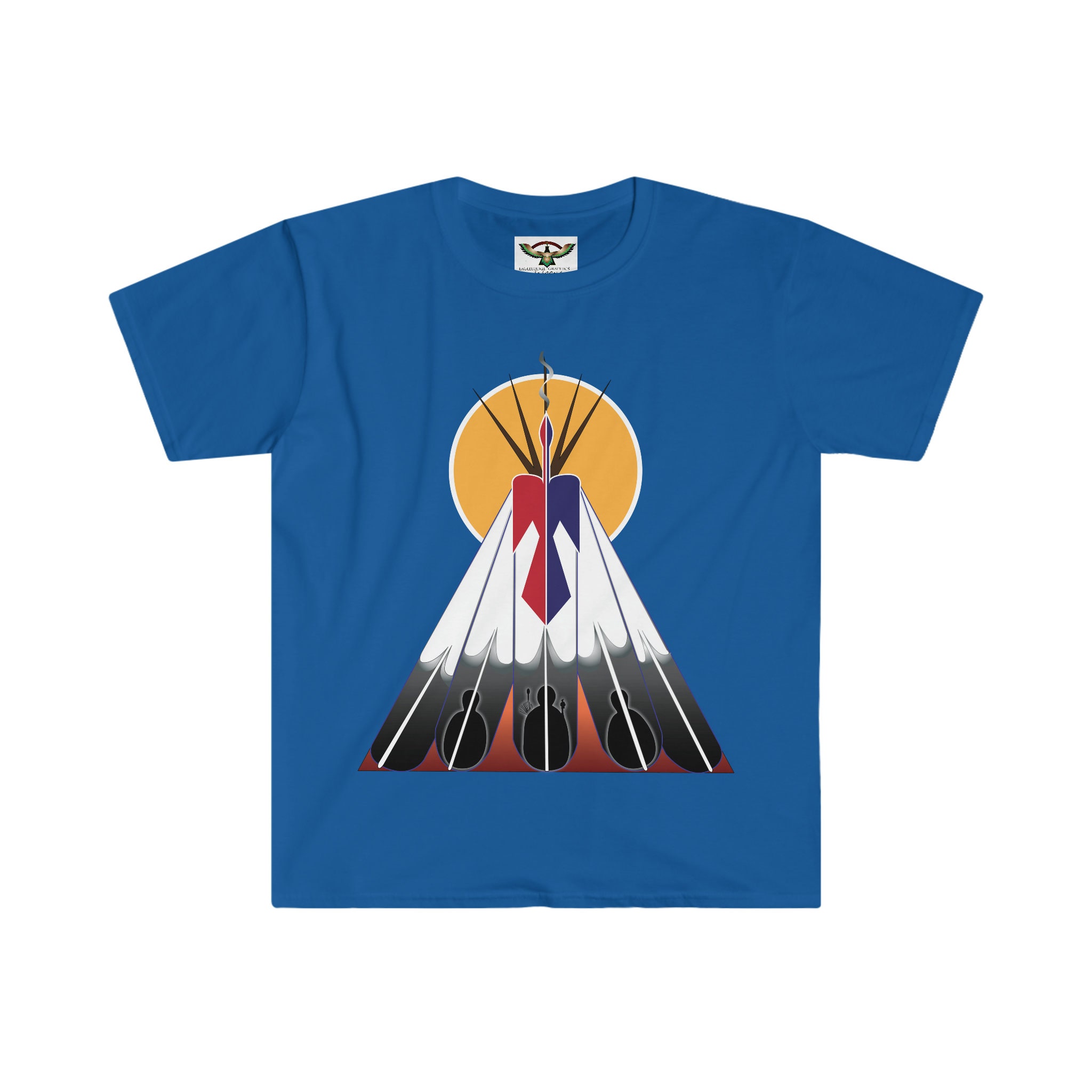 Indigenous Tee Shirt Native American Art Shirt Tipi Art Shirt - Etsy