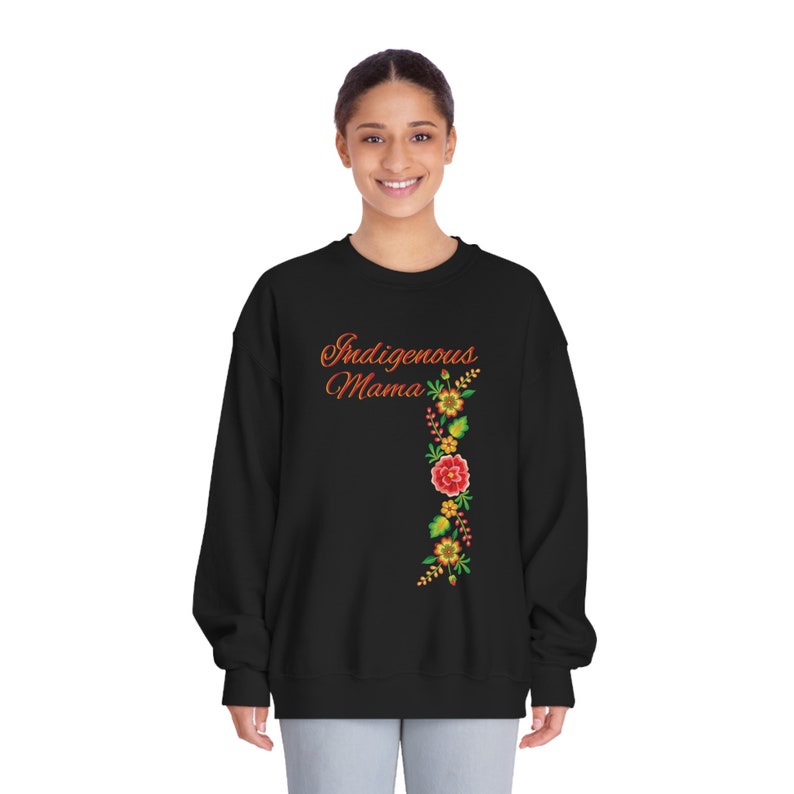 Indigenous Mama Crewneck Sweatshirt First Nations Sweat Top Native ...