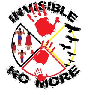 Invisible No More MMIP Awareness PNG Downloadable Indigenous Missing ...
