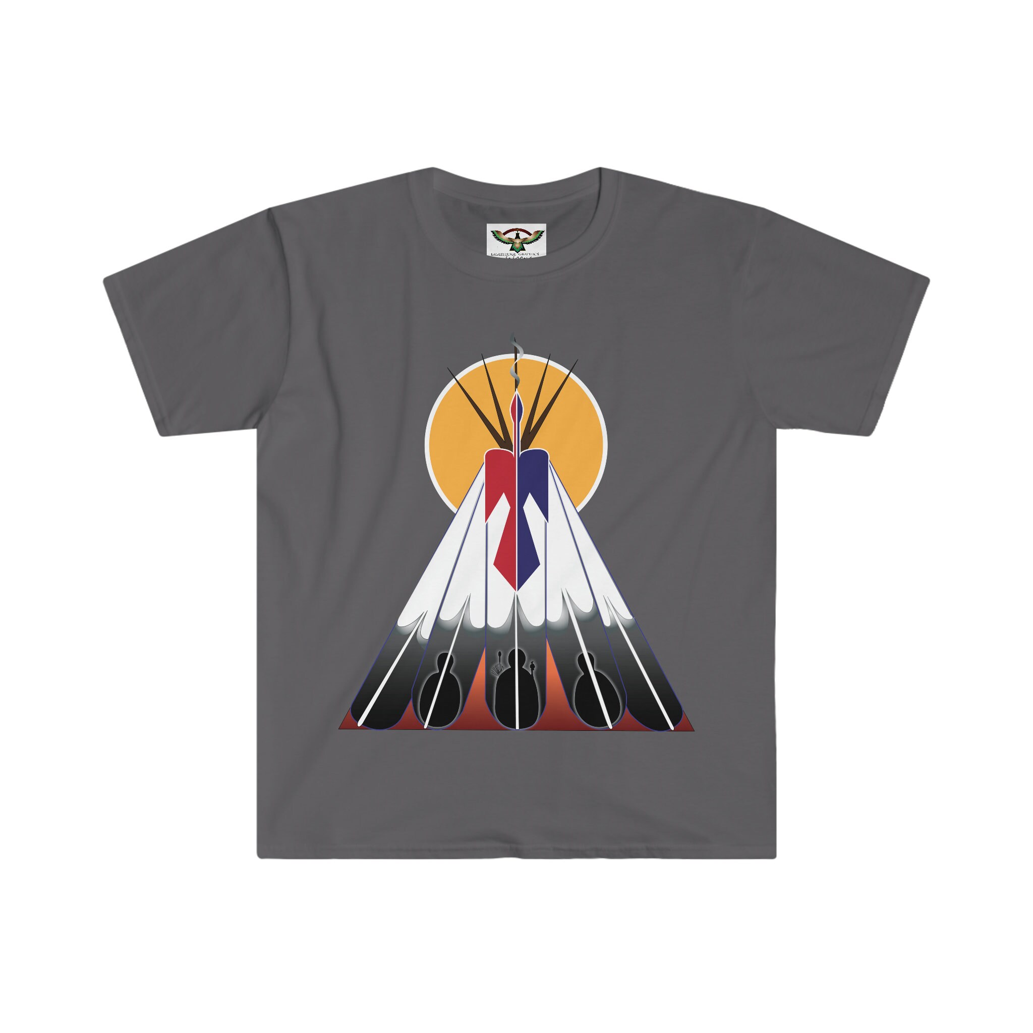 Indigenous Tee Shirt Native American Art Shirt Tipi Art Shirt - Etsy