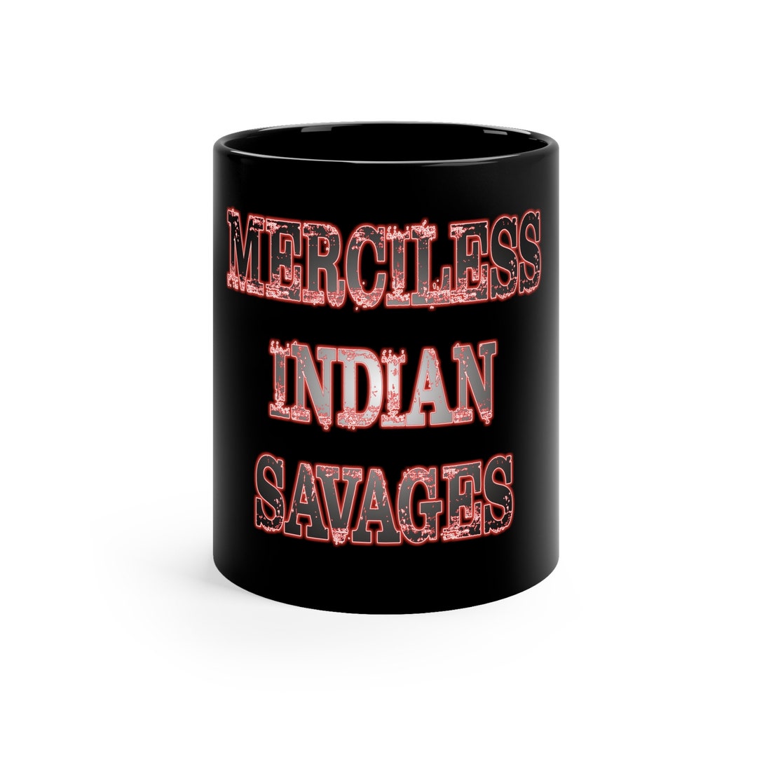 Savage Indian Mug, Native American Mug, Native Art Cup, Native Novelty ...