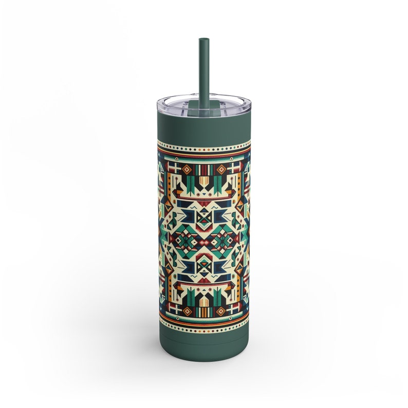 Native American Art Design Tumbler Beverage Container Southwest Design ...