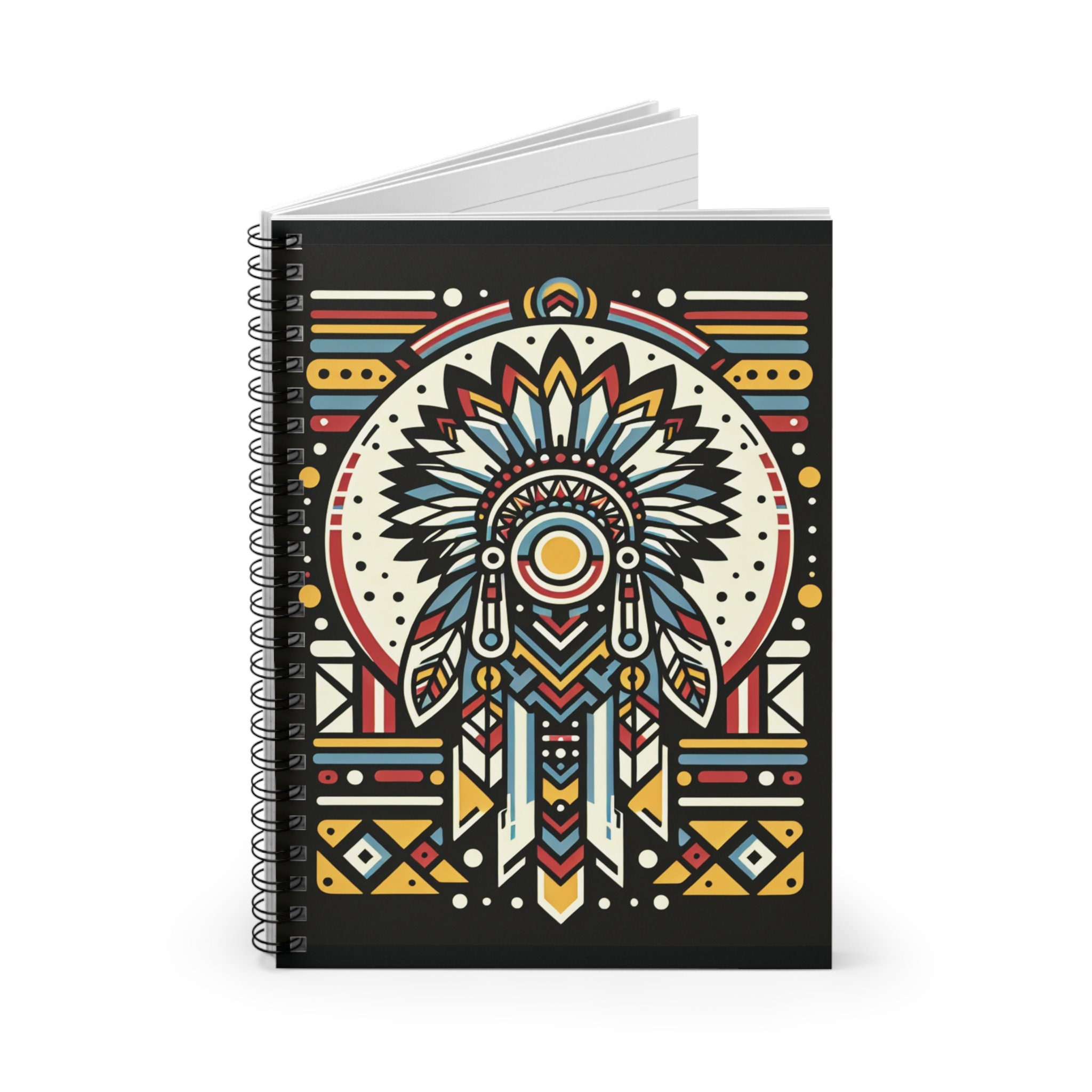 Tribal Journal Spiral Notebook Indigenous Art Journal Southwest Art ...