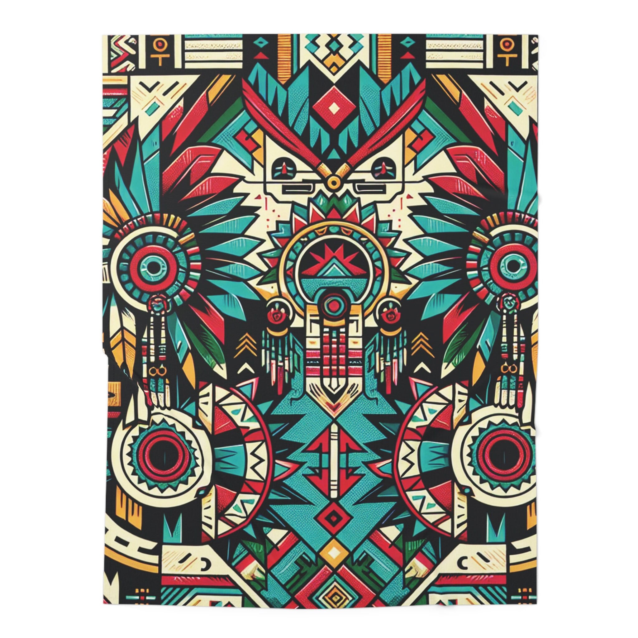 Indigenous Art Baby Swaddle Blanket Native American Design Baby Gift ...