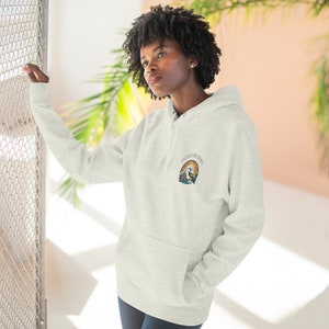 First Nations Hooded Top Blessed and Sacred Three-panel Fleece With ...