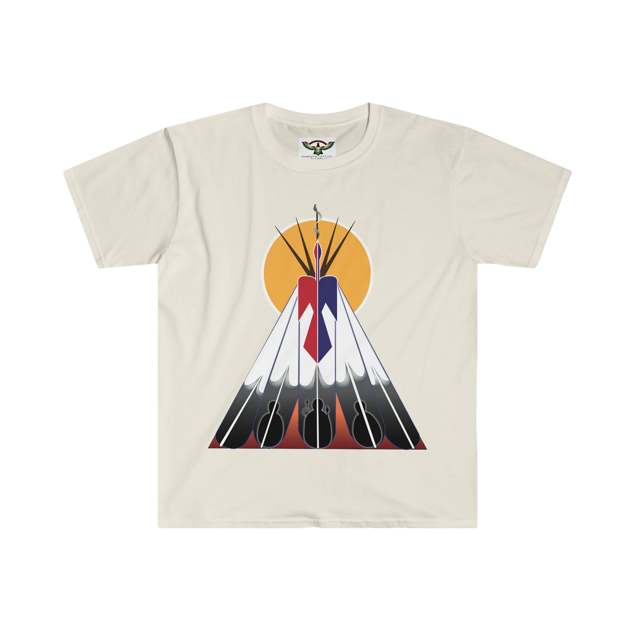 Indigenous Tee Shirt Native American Art Shirt Tipi Art Shirt - Etsy